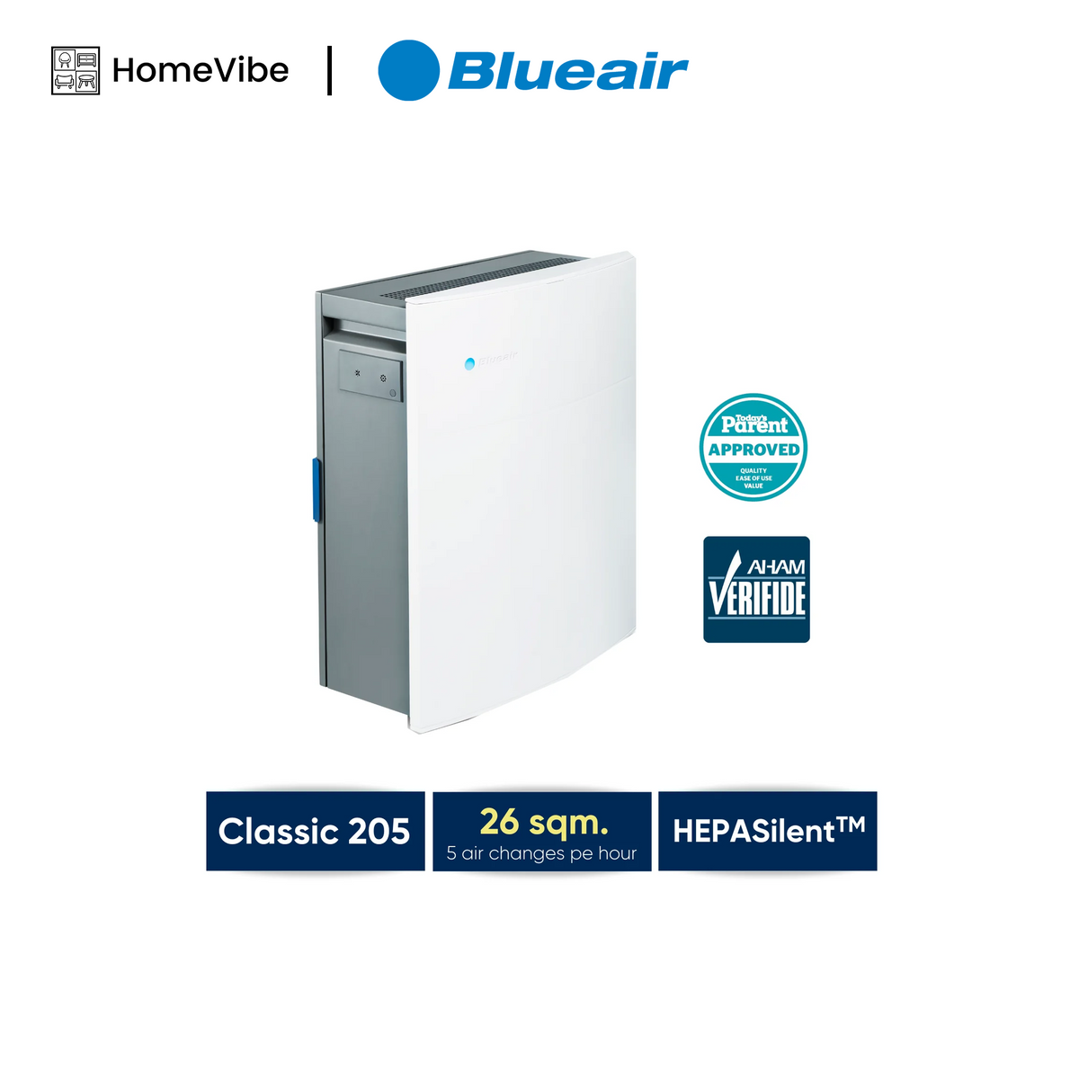 Blueair Classic 205 | Blueair Appliances | Homevibe PH – HomeVibe PH